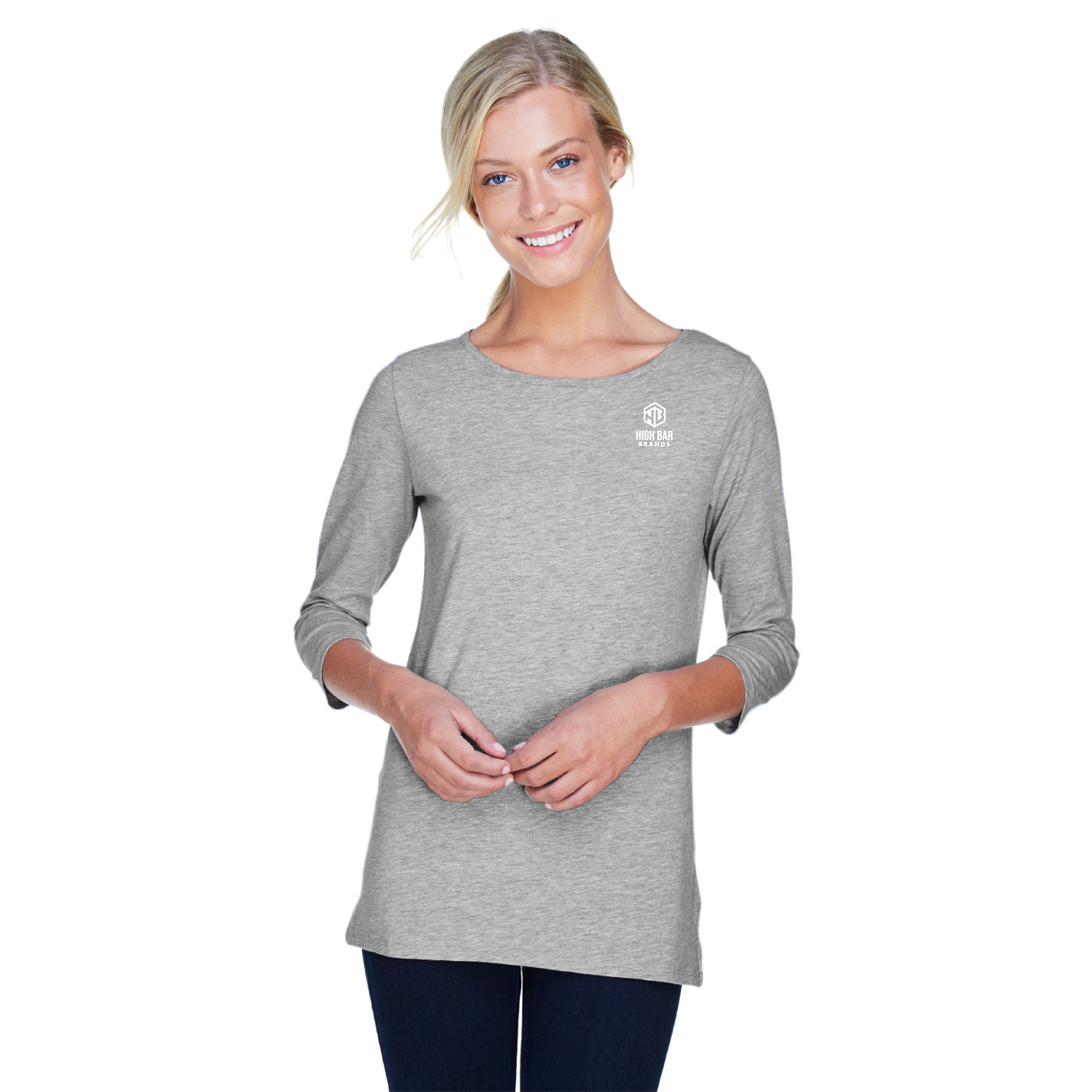 Devon & Jones Ladies’ Perfect Fit™ Ballet Bracelet-Length Knit Top ...