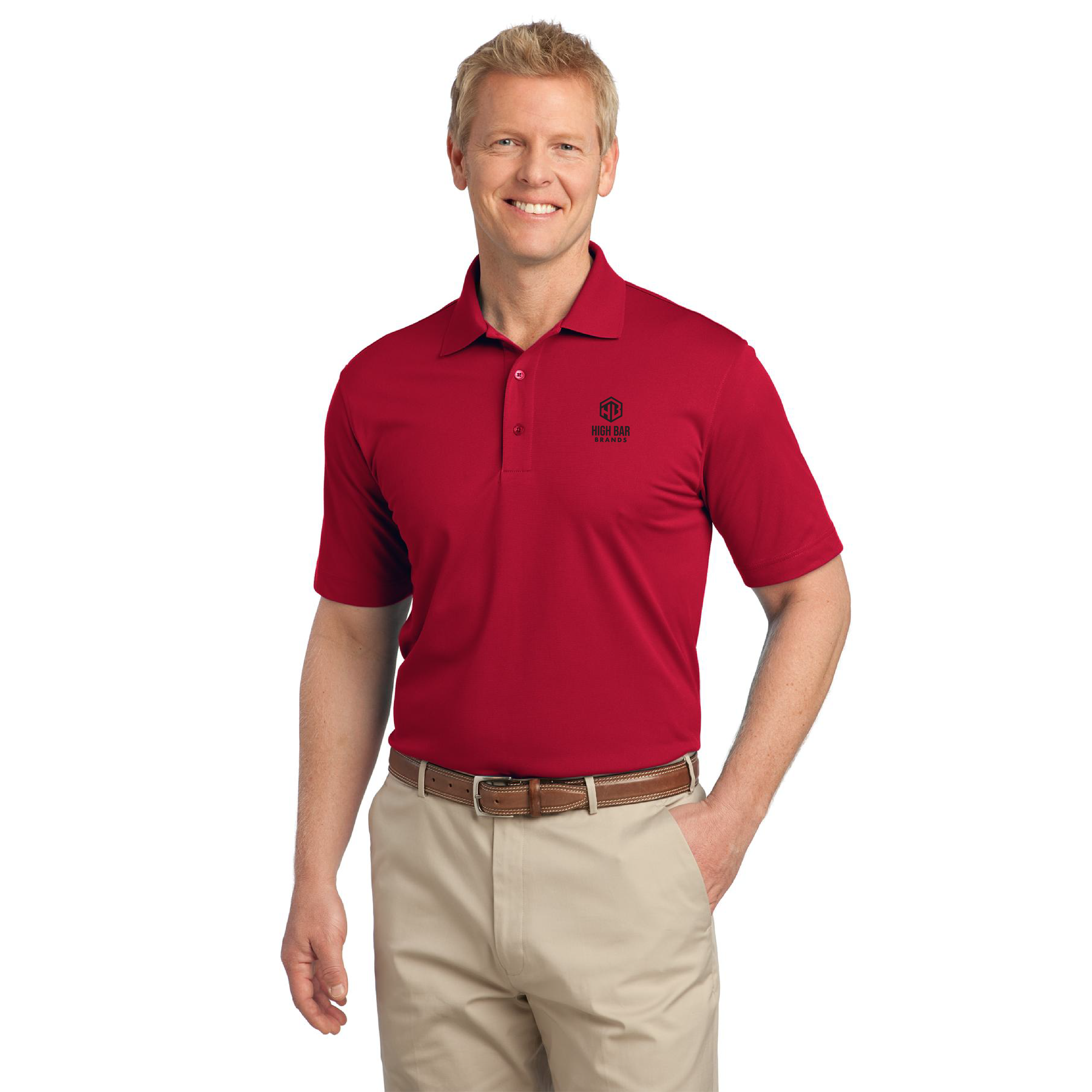 Polo – Tech Pique – Highbar Brands